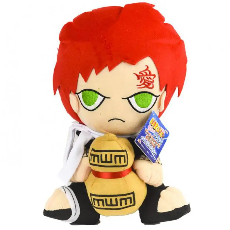 Japanese Anime Cartoon Naruto Shueisha Gaara Plush Toys Doll Soft ...