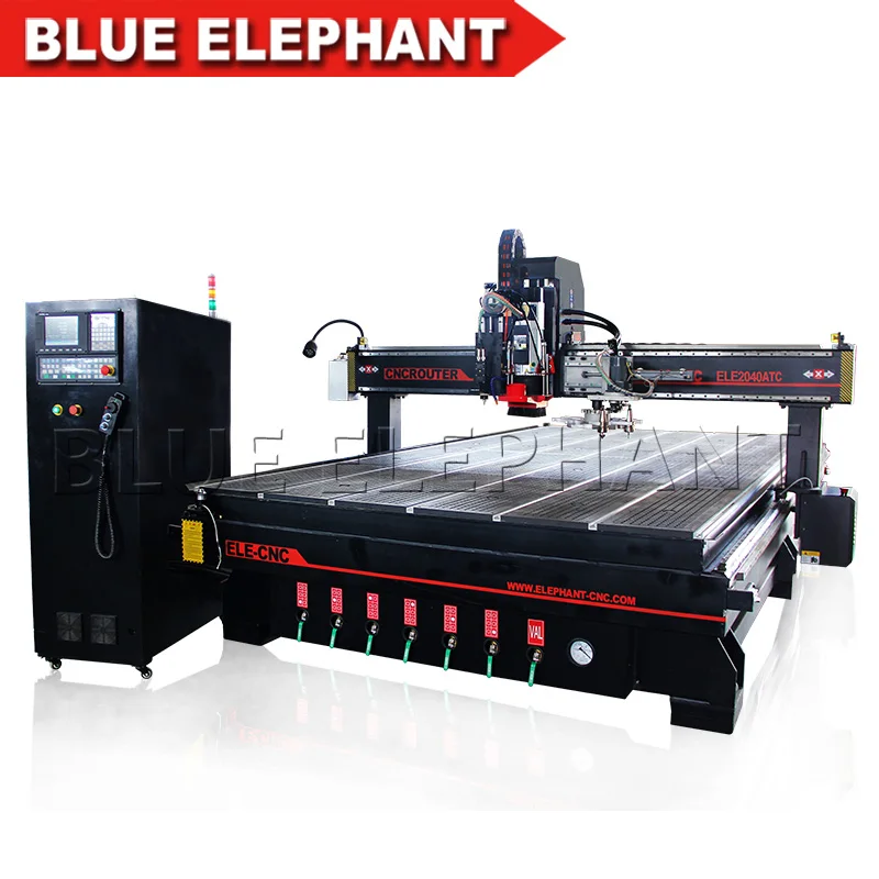 2000 4000 Atc Cnc Router Machine Germany Eot 3 Oscillation Knife With