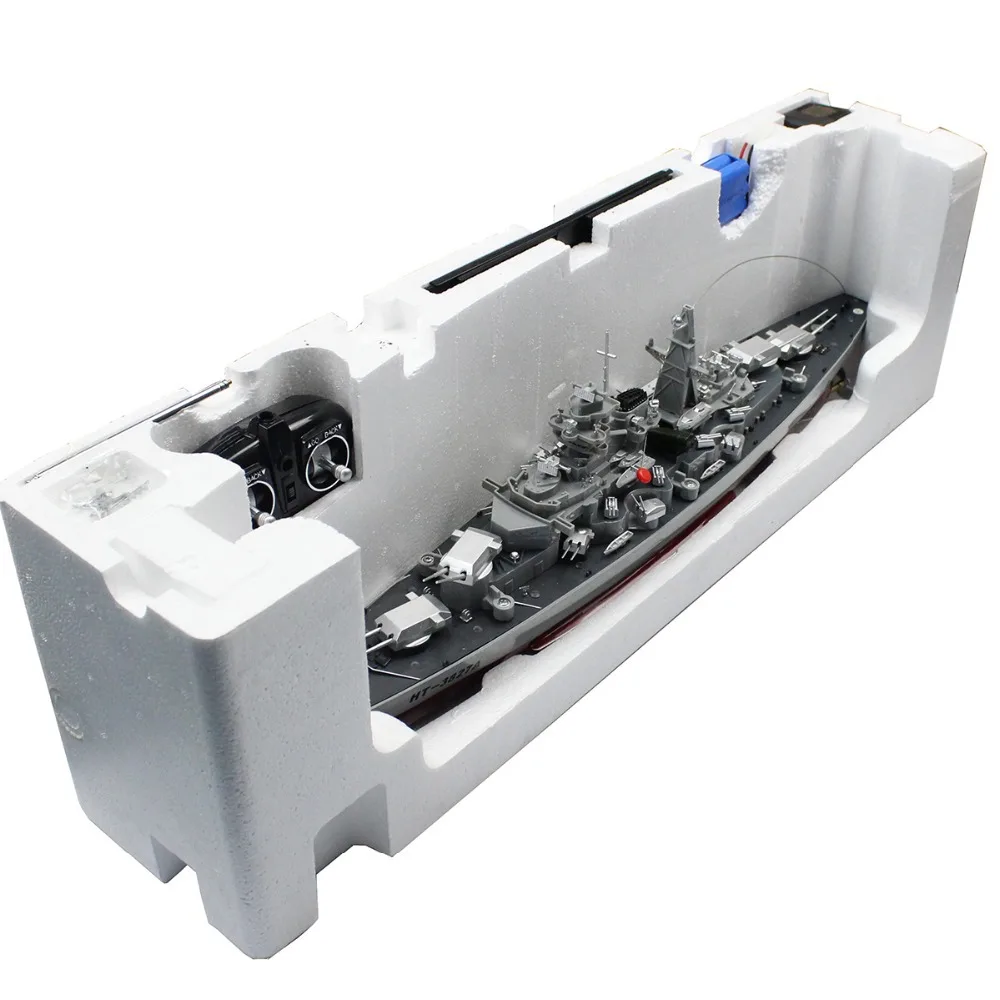 RC Boat High-speed Military Model Series Battleship 1/360 RC 28\