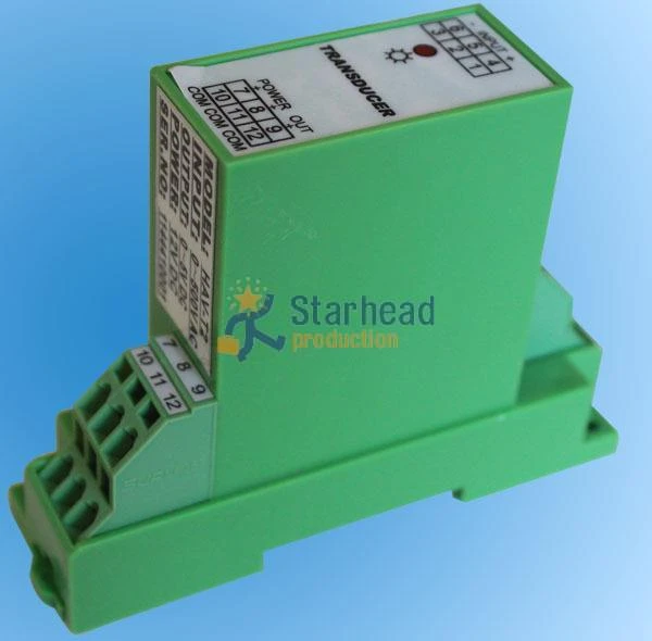 Pulsating DC voltage isolation transmitter Transducer Din Rail Module 0 ...