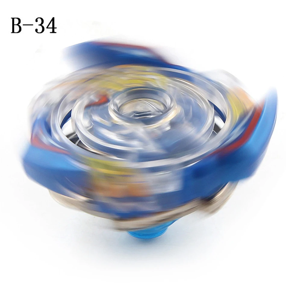 Estilo Beyblade estall Arena lanzador caja Beyblades Fusion trompo ...