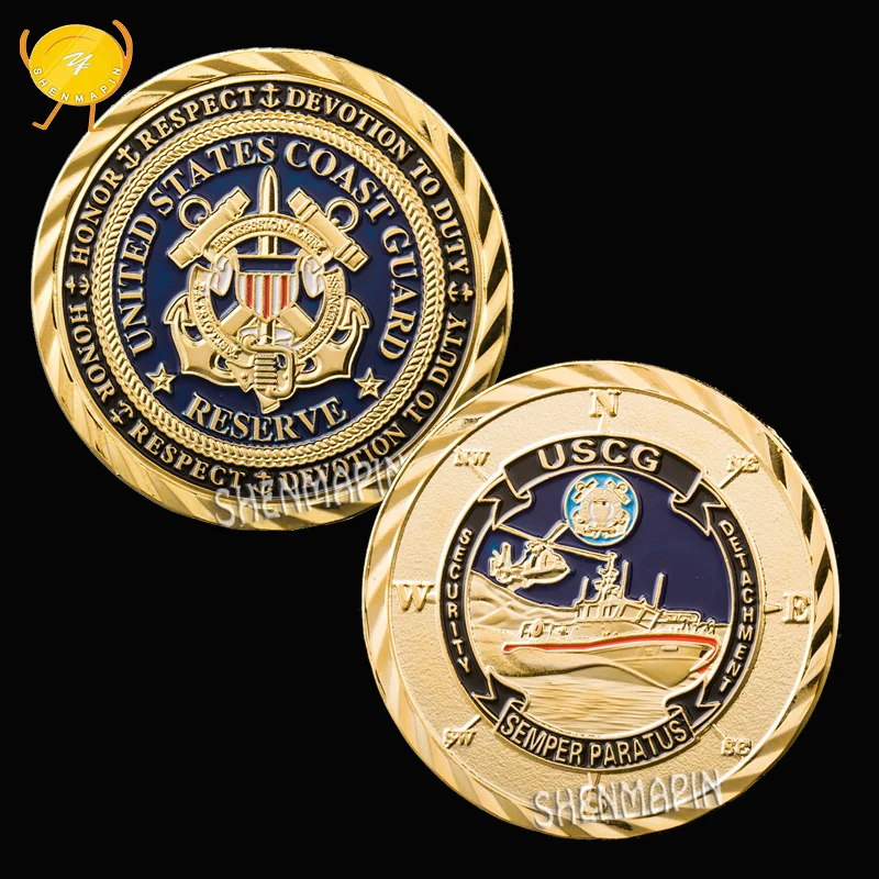 United States Navy Submarine Commemorative Coin Coast Guard Reserve ...