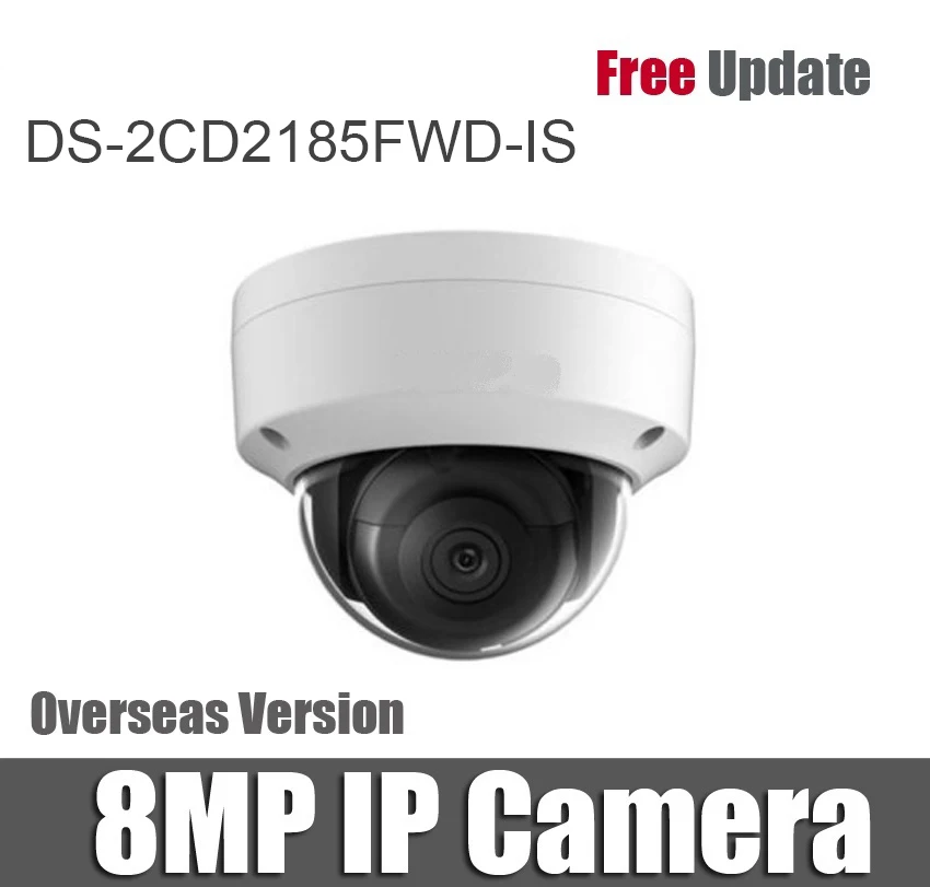 DS 2CD2185FWD IS 8MP Dome IP Camera H.265+ POE SD Card slot 30m IR ...
