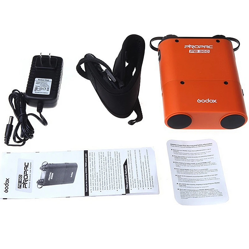 Godox PB960 двойной выход Speedlite Flash power battery Pack 4500mAh ...