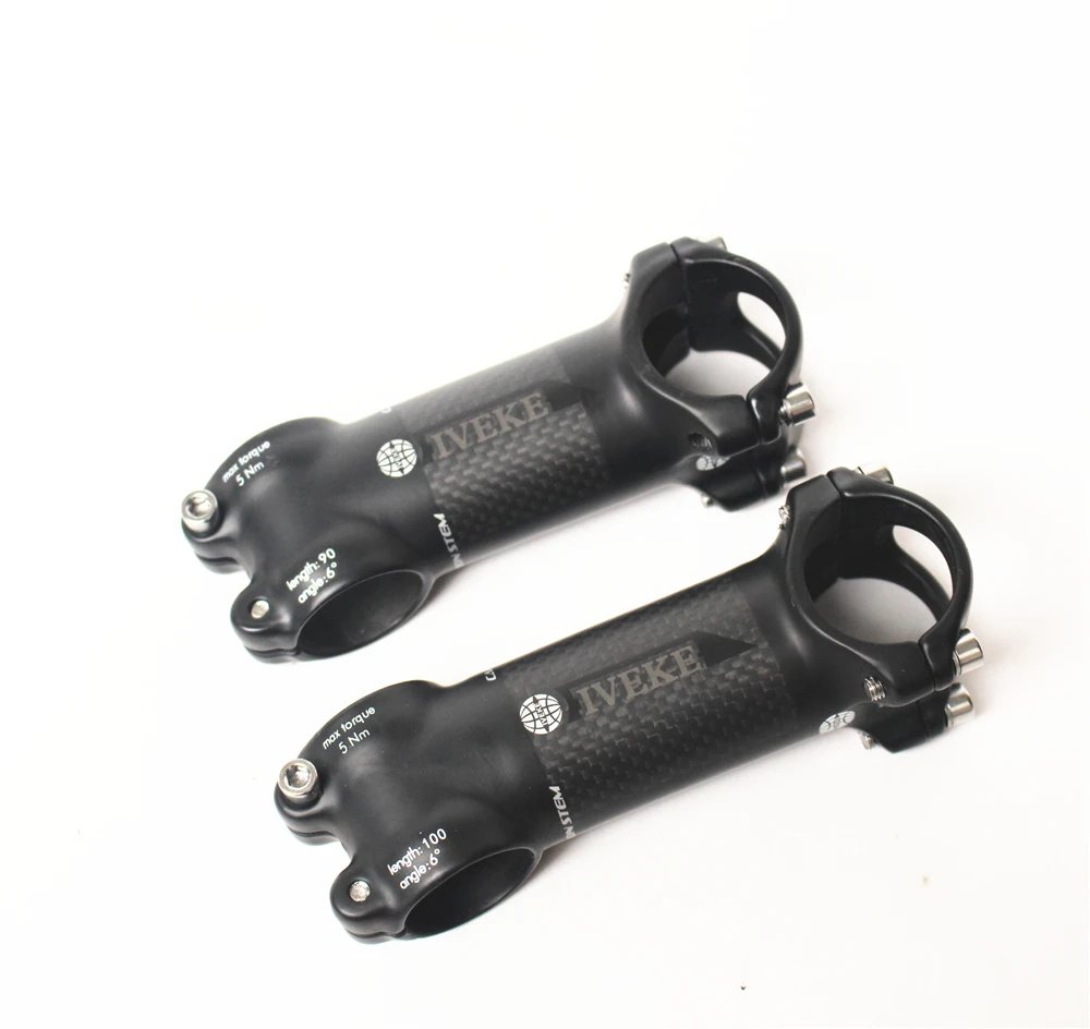 BALUGOE New Brand Full Carbon Fiber Stem Riser The Road Bicycle Stem ...
