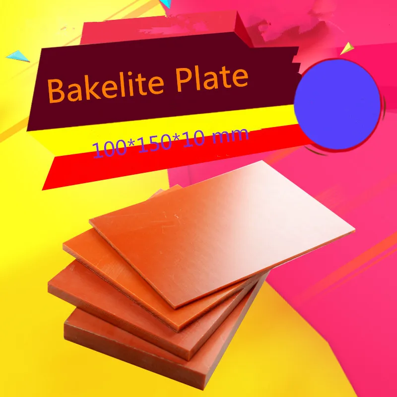 1PC YT1517 Red Bakelite sheets Bakelite plate PF Special Carte 100*150 ...