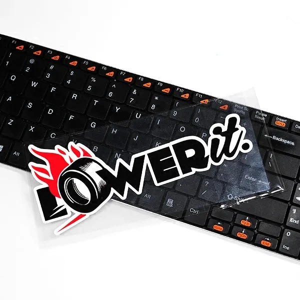 HF Hellalfush LOWER IT Racing Helmet Bike Motocycle Car Sticker Vinyl ...