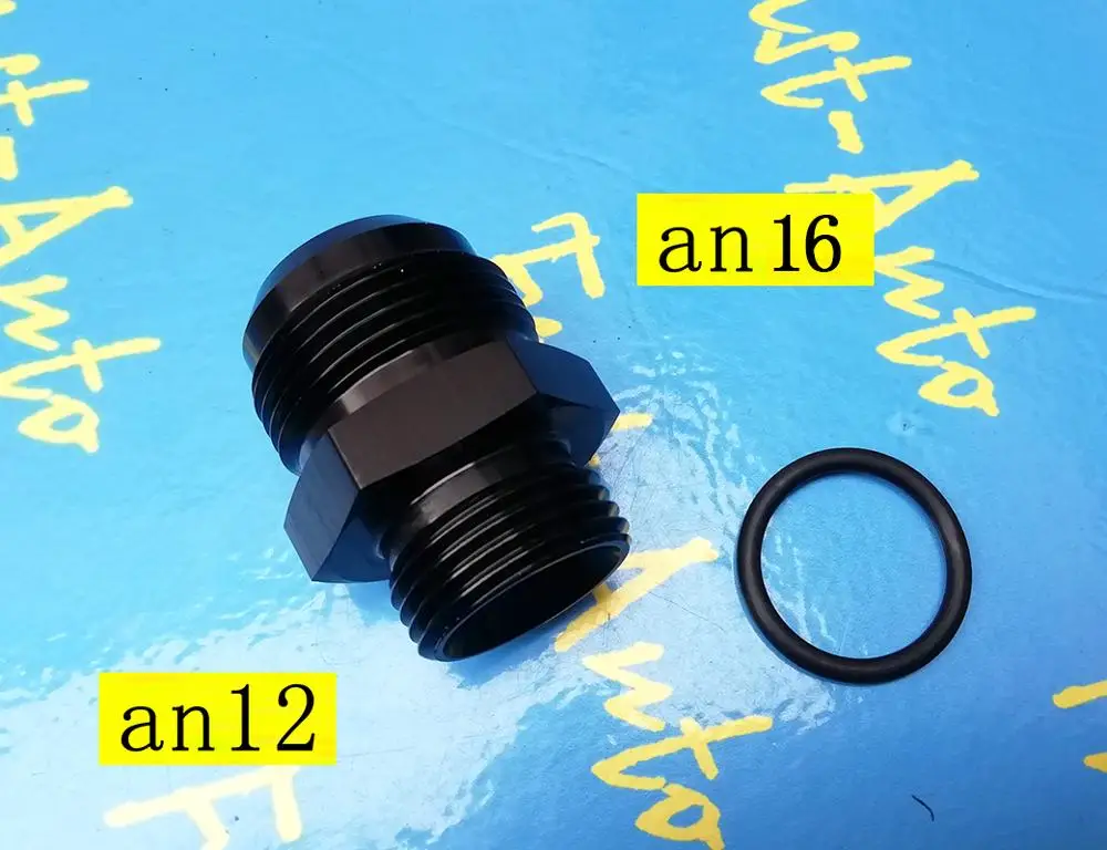 Male Orb An12 ( 12an An 12 ) To An16 Male Adapter With O-ring Fitting ...