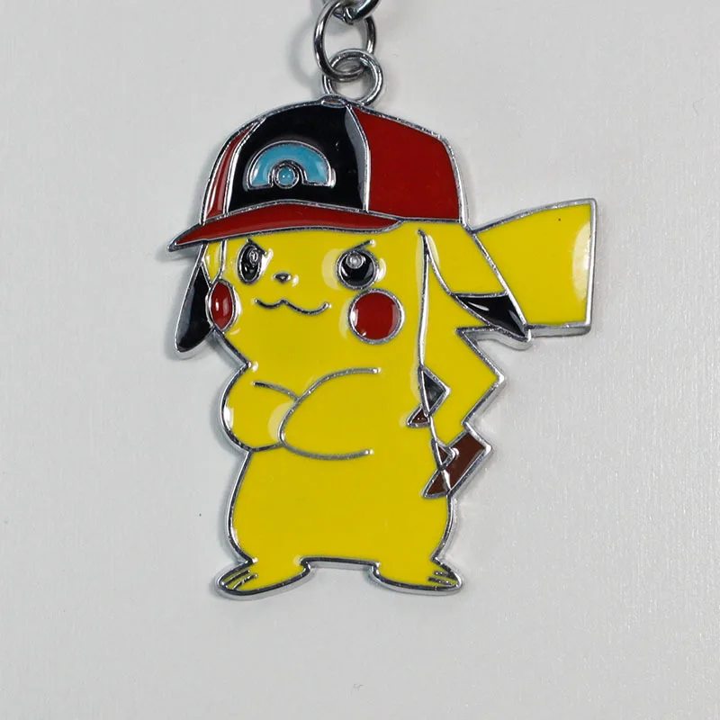 Pokemon Pikachu Anime Metal Keychain - KawaiiMerch.com