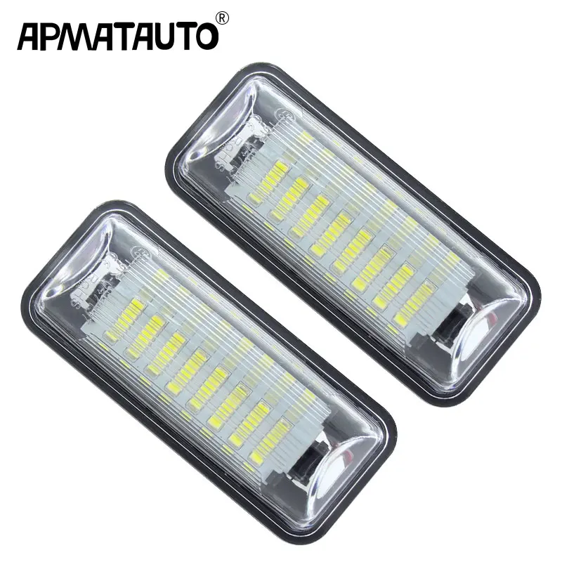 2Pcs white LED License Number Plate Light Replacment For Subaru ...