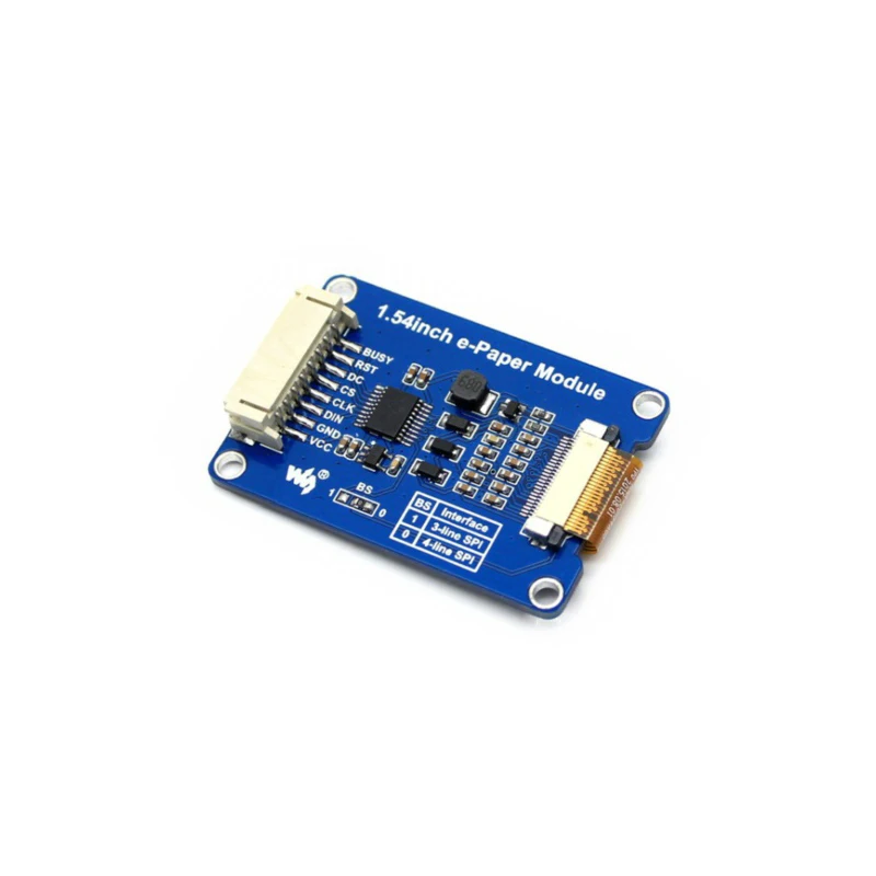 1.54inch e-Paper E-Ink Display Module with 3-wire SPI 4-wire SPI ...