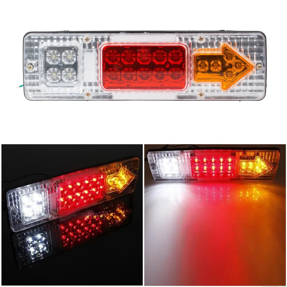1 Piece Waterproof Car Led Rear Lights 12V Truck Trailer Caravan Van ...