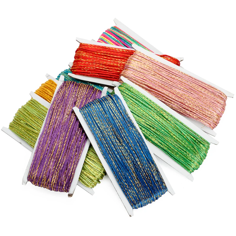30-meters-Gold-Silk-Soutache-Snake-Belly-Nylon-Cord-Rope-Thread-For ...