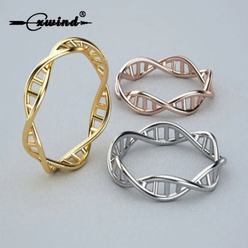 Cxwind Fashion DNA Ring Chemistry Science Ring Molecule Rings ...