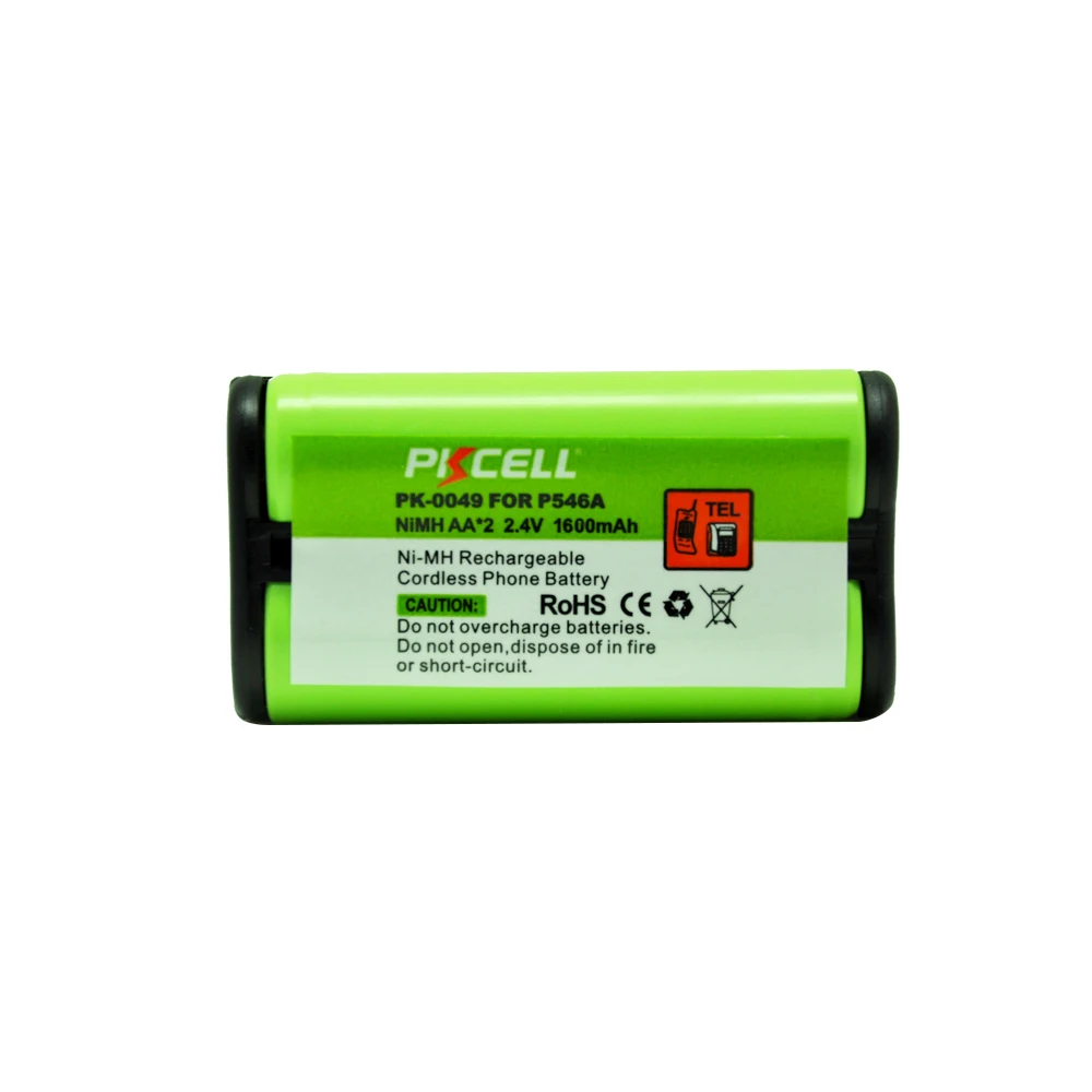 1Pcs Ni MH Battery Pack AA 1600mAh 2.4V Cordless Phone Battery ...