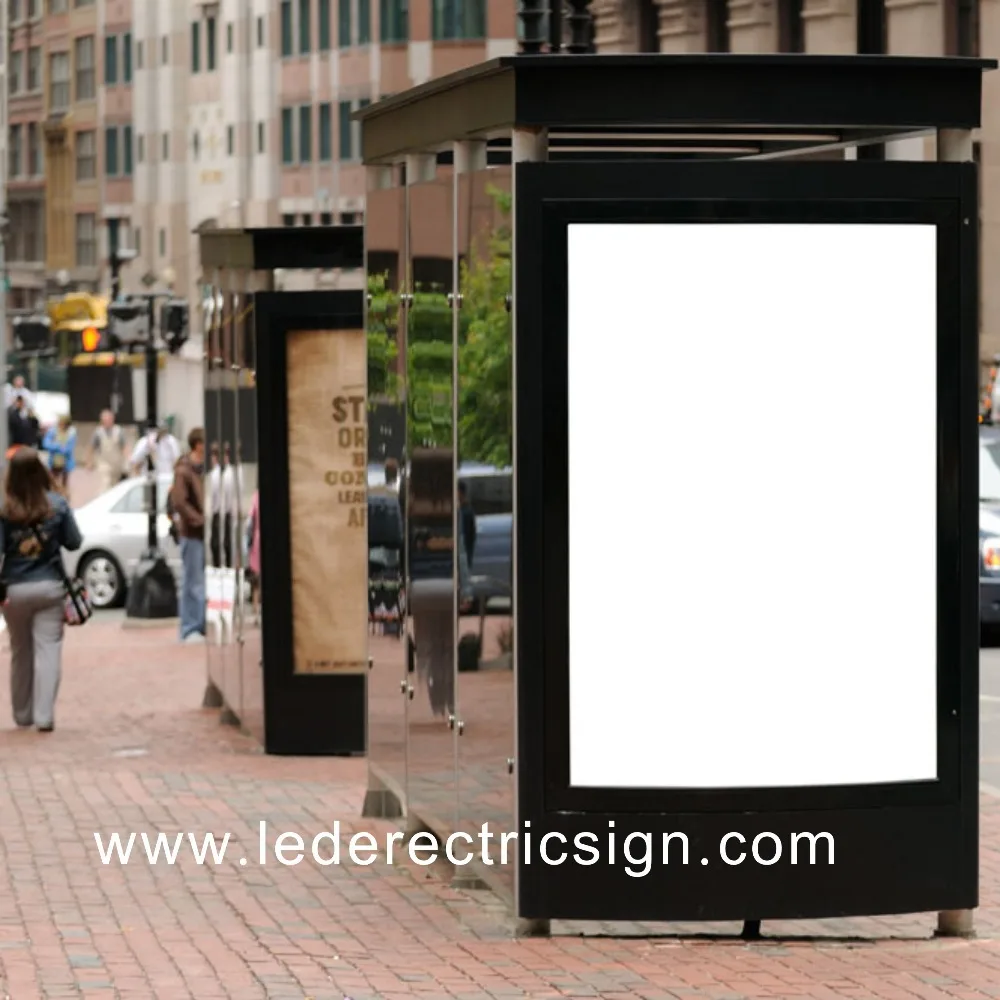 Bus Station LED Advertising Display Board-in Advertising Lights from ...