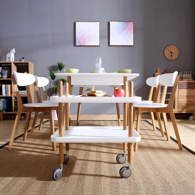 Minimalist Modern Design Solid Wood and MDF Dining Chair - Made Minimal