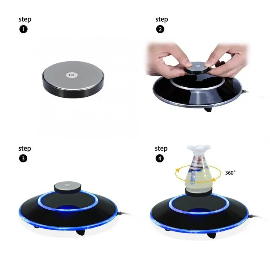 Magnetic Disc Bracket Rotating Platform Magnetic Levitation Platform ...