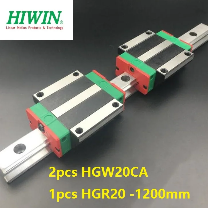 100% 오리지널 Hiwin 선형 레일 선형 가이드 HGR20 L 1200mm + cnc 용 HGW20CA HGW20CC 플랜지 블록, 1 개|선형가이드| - AliExpress