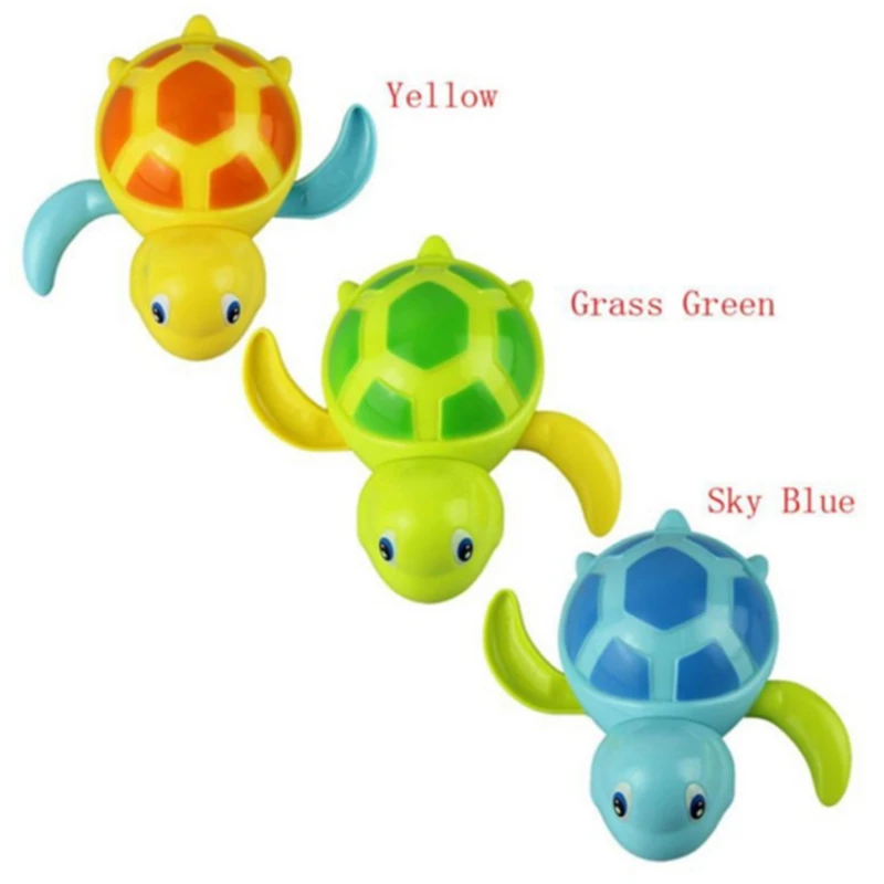Baby Toys Little Turtle Bath Toys Animal Water Swimming Pool Toy Random ...