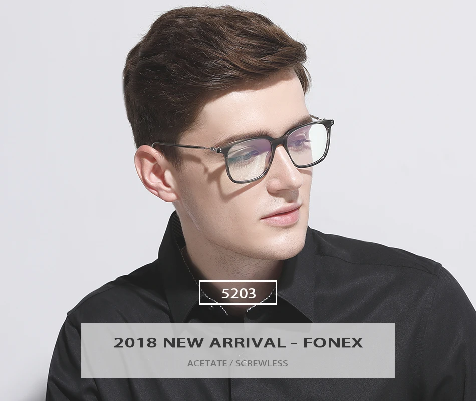 Ацетатная оправа для очков, мужские очки по рецепту, женские большие ...