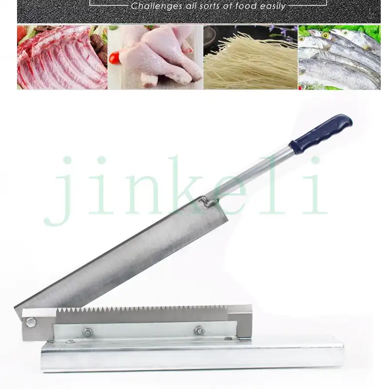 Manual Bone guillotine Machine; Meat Cutter special for cut Bone ...