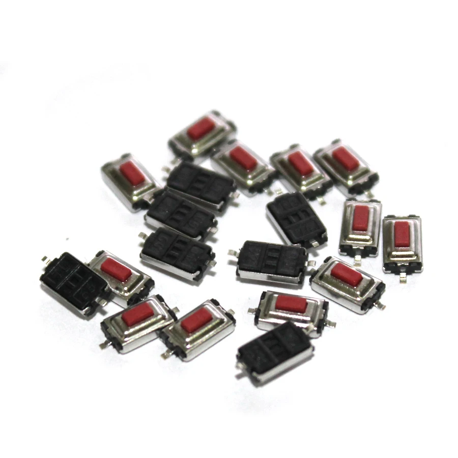 100pcs Micro mini Switch Momentary 2 Pin Push Button Switch SMD 3*6*2.5 ...