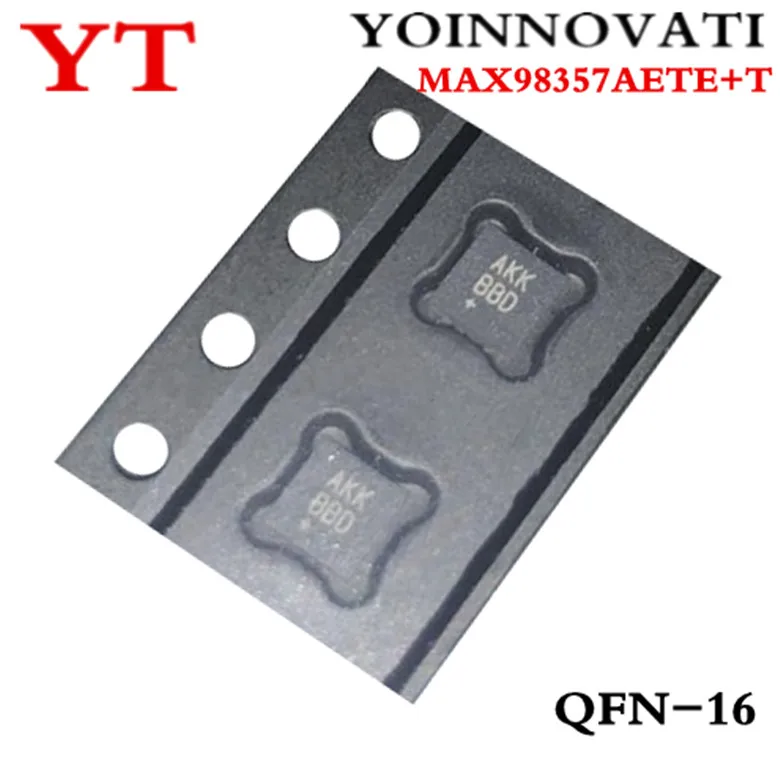 10 unids/lote MAX98357AETE + T MAX98357AETE MAX98357 98357 AKK AUDIO AMP Clase D IC mejor ...