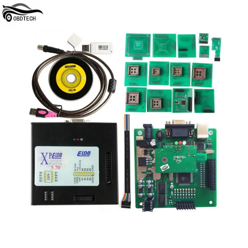 New XPROG 5.70 X PROG BOX V5.70 Auto ECU Programmer Interface XPROG M ...