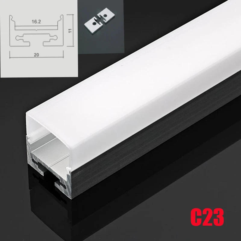 C23-10-Sets-100cm-U-Shape-LED-Aluminum-Channel-System-With-Diffuse ...