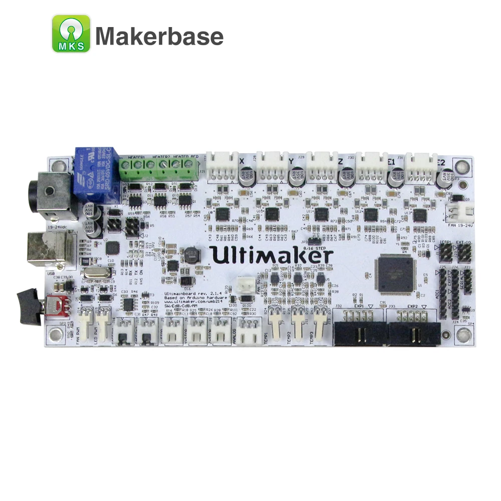 Ultimaker V2.1.4 mainboard with OLED screen kit UM2 smart controller ...