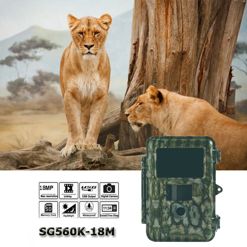 Bolyguard Hunting Trail Camera 18MP Wildlife camera photo traps 940nm ...