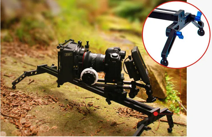 KINGJOY VM 80 Camera Video Slider Rail Track Stabilizer Linear ...