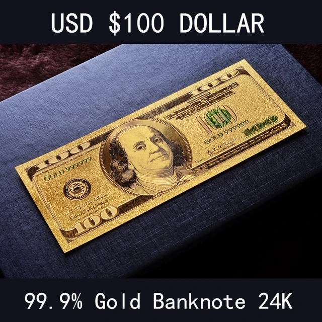 1968 24k Gold $100 Dollar Bill Value Free | www.pinnaxis.com