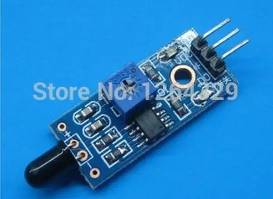Ir Flame Sensor Module Detector Smartsense For Temperature Detecting Suitable In Rc Cars From