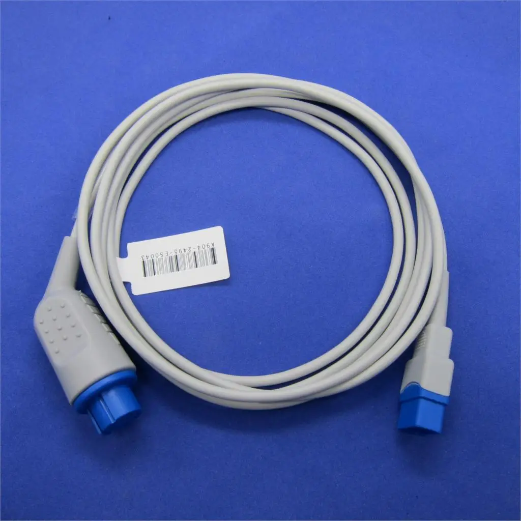 Cable adaptador de extensión Spo2, compatible con datex, ohmeda, oxytip ...