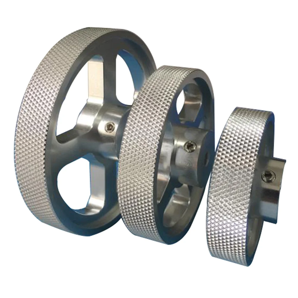Aluminum Alloy Knurled Wheel Cutting Machine Meter Counter Synchronous ...