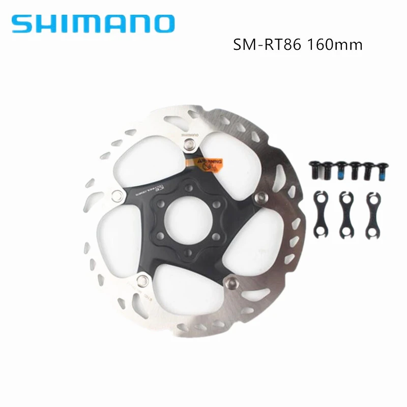 Shimano XT SM RT86 SLX SM RT76 MTB 디스크 브레이크 용 6 손톱 브레이크 디스크 160mm 180mm ...