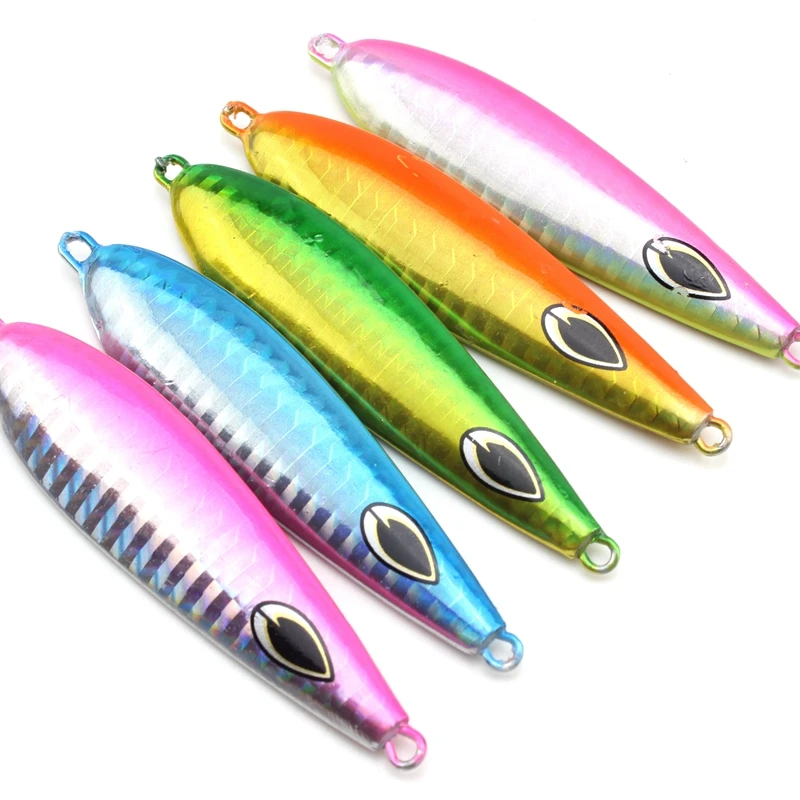 NEW 1Pcs/Lot Metal Deep Sea Jig 35g 8cm Boat Fishing Jig Lures ...