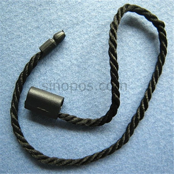 Hang Tag Seal With thicker String white or black, garment tag thread ...