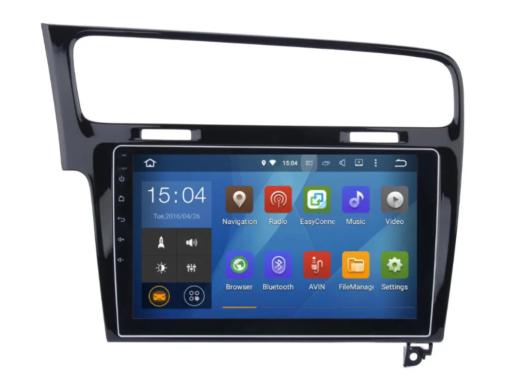 Android 5.1.1 car multimedia player for Volkswagen Golf 7 with ...