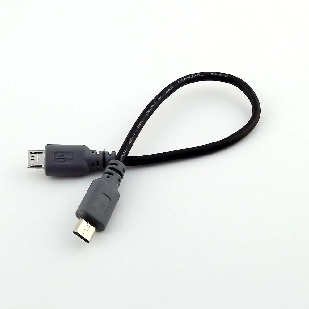 Microusb tipo B macho a Micro B macho, convertidor de 5 pines ...