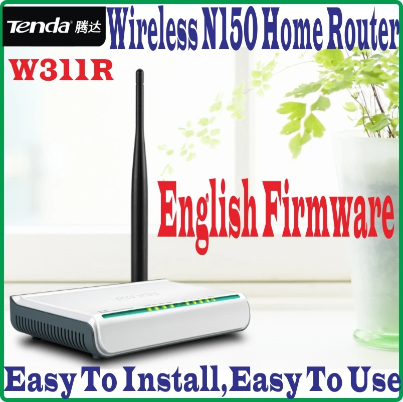 Tenda W311R Wireless N 150M Wireless Router 150Mbps 802.11ngb WiFi 4 ...