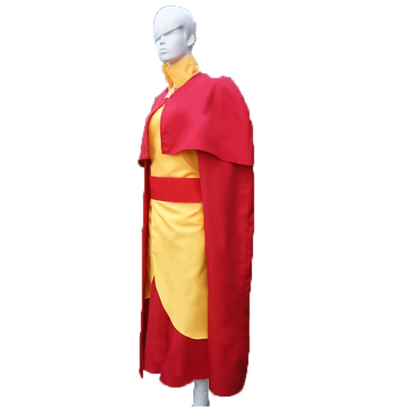 Anime Avatar The Legend of Korra Tenzin Cosplay Costume With Red Cape ...