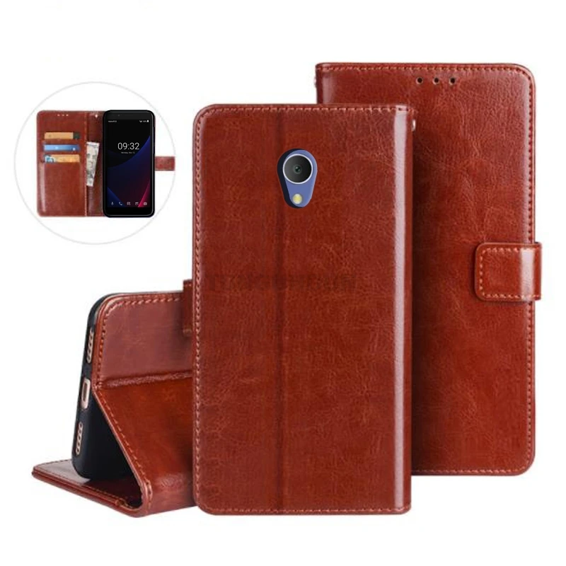 For Alcatel 1X Evolve Flip Leather Phone Card Holder Stand Cover For ...