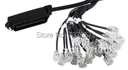RJ21 BRKOUTFEM Male RJ 21 Breakout Cable 25 Pair 5M CAT.3|cable railing ...