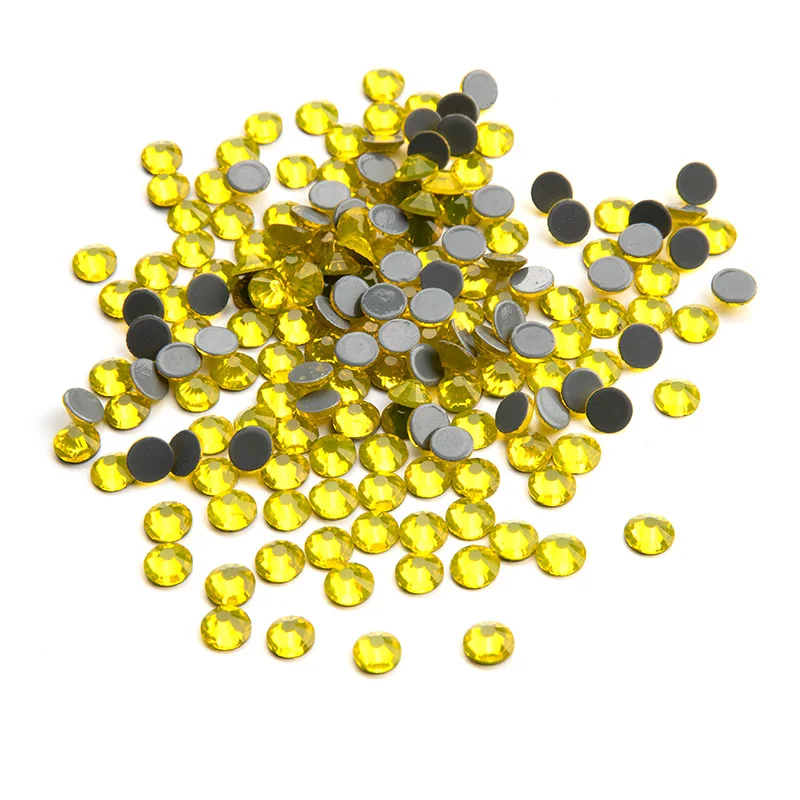 Lemon-Rhinestones-Strass-Stone-SS6-SS34-Crystals-Flatback-Shiny-Stones ...