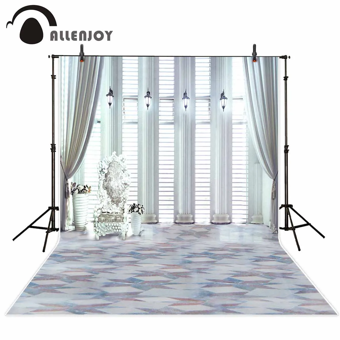 Allenjoy background for photo studio vintage door chair pure backdrop ...