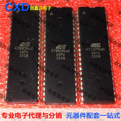 Freeshipping AT89C55 AT89C55 24PU AT89C55WD24PU Components|components ...
