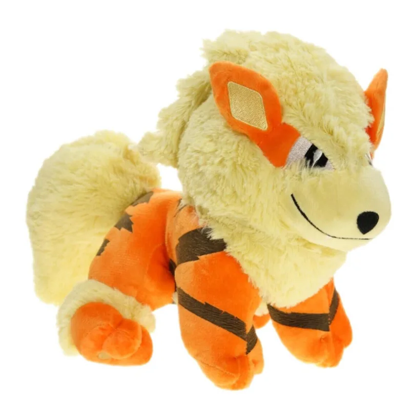 New Cute Japanese Cartoon Arcanine Dog Plush Doll Christmas Gift Toy ...